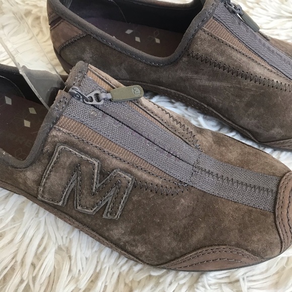 Merrell | Shoes | Merrell Brown Barado Shoes With Zipper Front | Poshmark